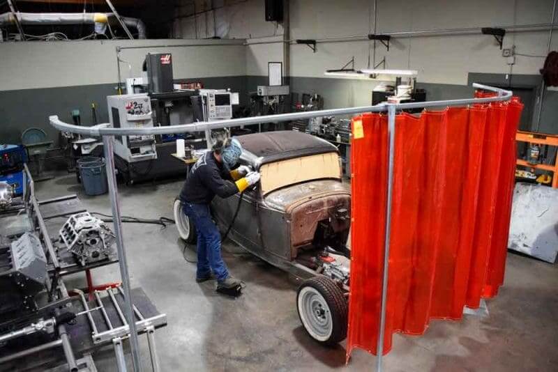 Track Mounted Rolling Curtains - John Tillman Co.