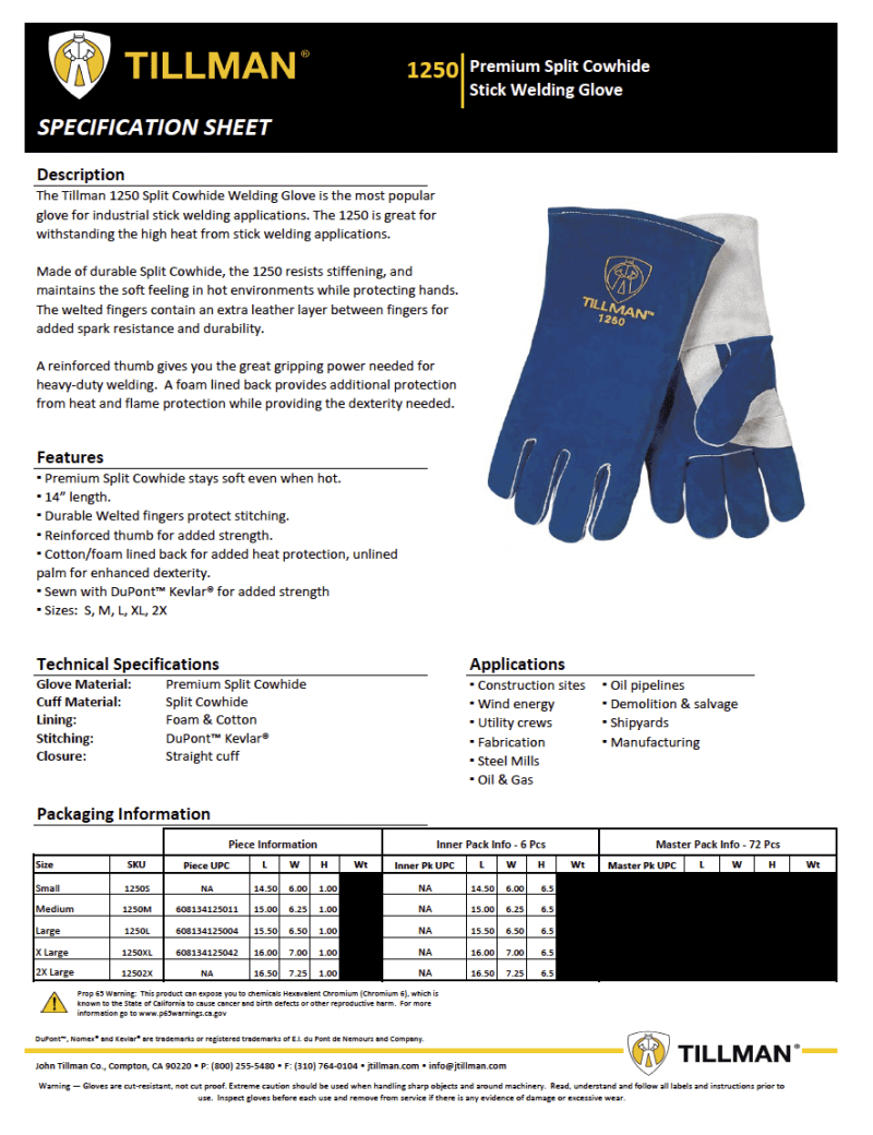Download Specification Sheets – John Tillman Co.