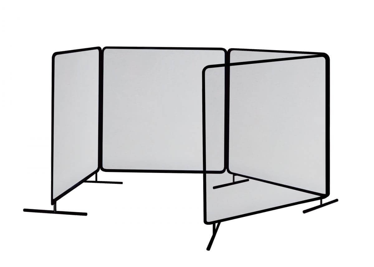 4 Panel Portable Screens - John Tillman Co.