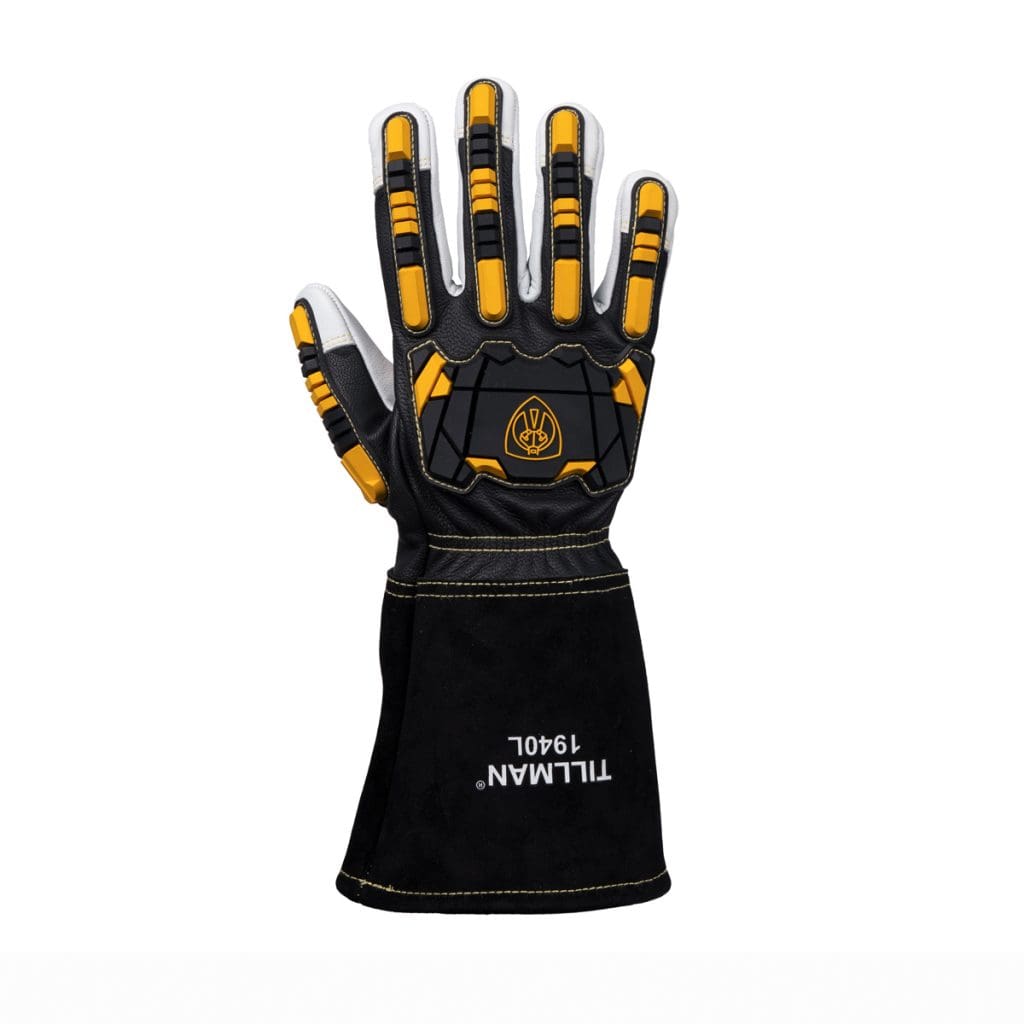 Impact and Cut Resistant Goatskin MIG & Metalworking Glove - John ...