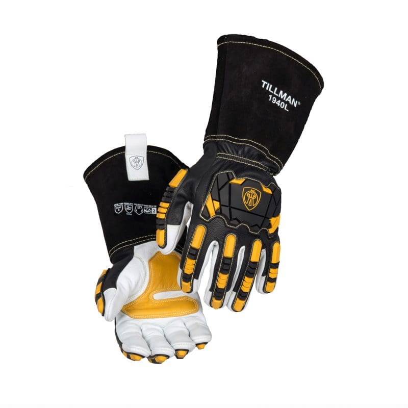 Impact and Cut Resistant Goatskin MIG & Metalworking Glove - John ...